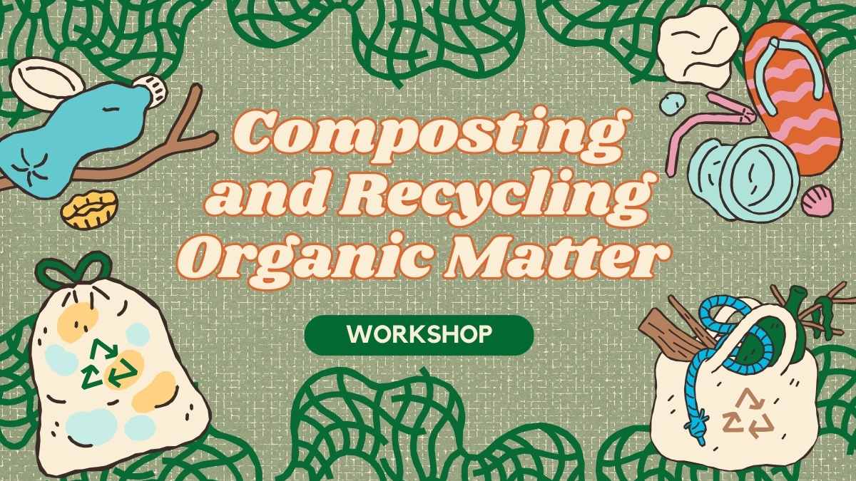 Retro Composting and Recycling Organic Matter Workshop. Free ...