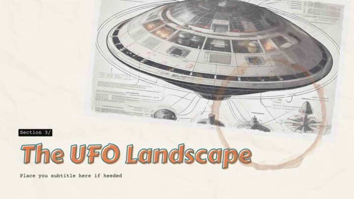 Retro World UFO Day Mini. Free Presentation Template — SlidesCarnival