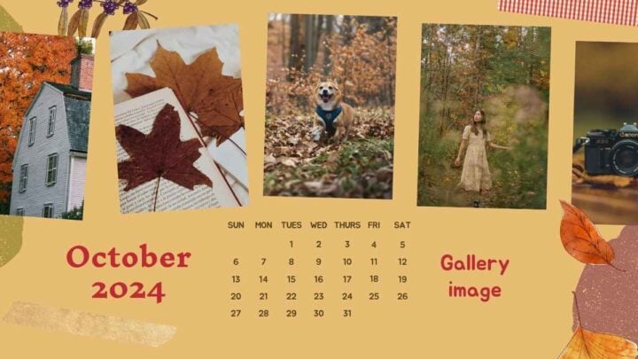 Boho Autumn Leaves Personal Organizer. Free PPT & Google Slides ...
