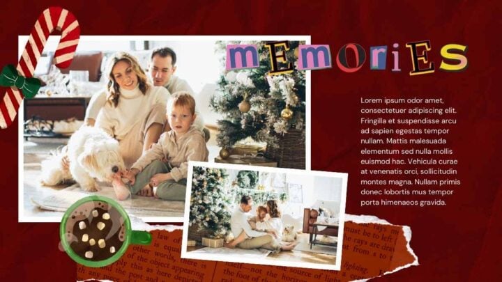 Christmas Photo Collage. Free PPT & Google Slides Template — SlidesCarnival