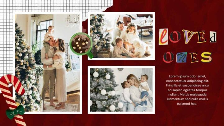 Christmas Photo Collage. Free PPT & Google Slides Template — SlidesCarnival