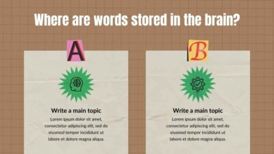 Scrapbook Collage Brain Teasers for High School. Free PPT & Google ...