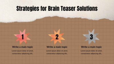 Scrapbook Collage Brain Teasers for High School. Free PPT & Google ...