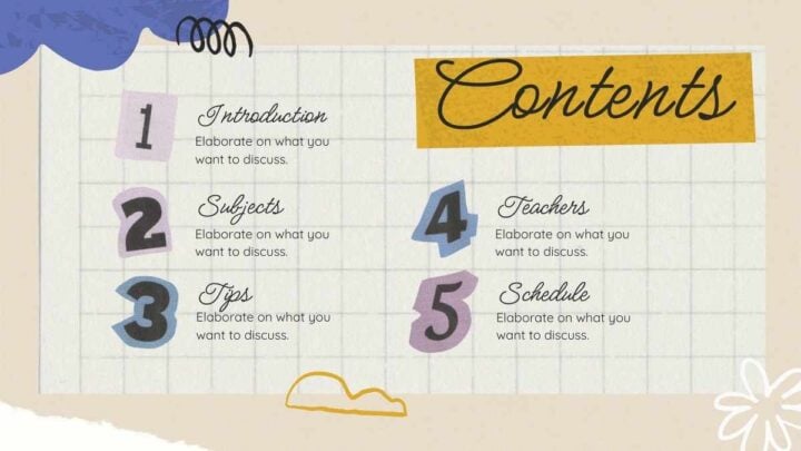 Lettering Style Welcome to Middle School Class. Free Presentation ...