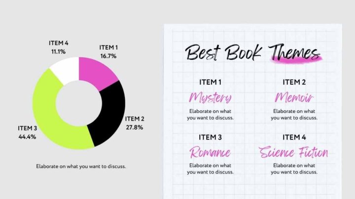 Scrapbook Style Book Club. Free Presentation Template — SlidesCarnival