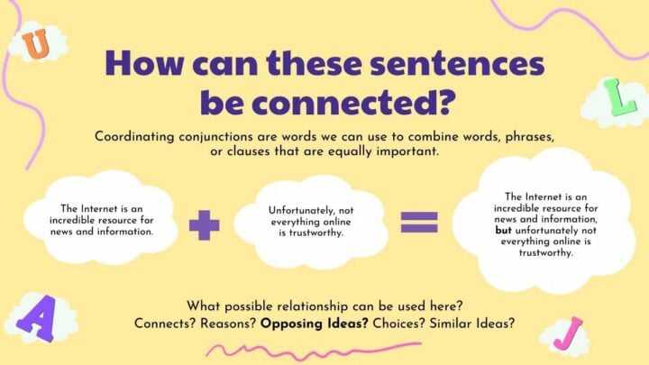Sentence Craft and Combining Sentences Lesson for Middle School. Free ...