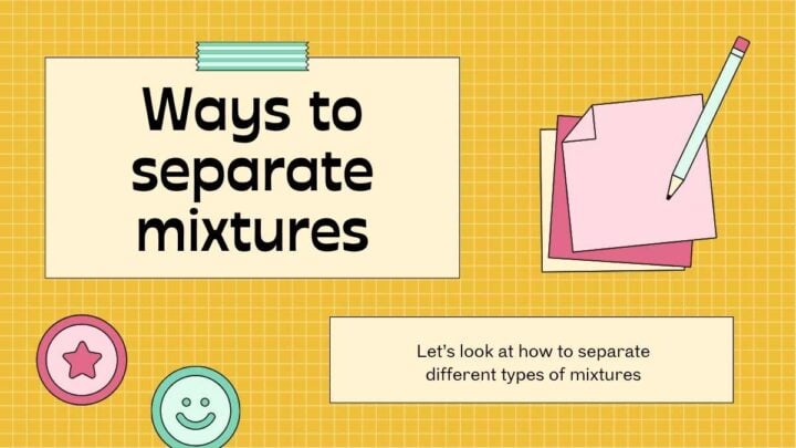 Separating Mixtures Lesson Slides For Middle School Grade 6. Free ...
