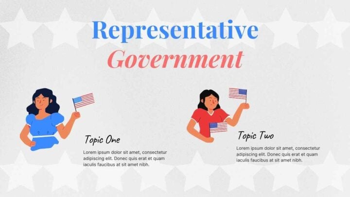 Simple American Government and Civics Lesson for High School. Free PPT ...