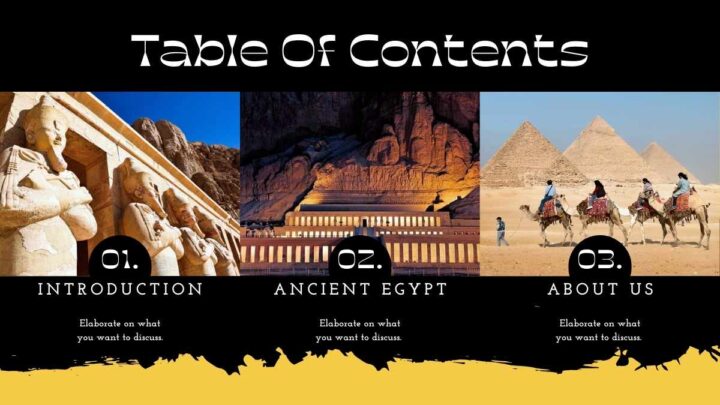 Ancient Egypt Business. Free Slides Template — SlidesCarnival