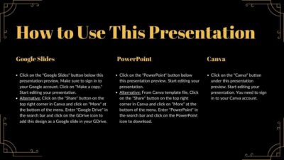 Simple Art Deco Newsletter. Free PPT & Google Slides Template ...