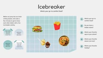 Brain Writing Collaboration Board. Free Slides Template — SlidesCarnival
