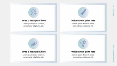 Brain Writing Collaboration Board. Free Slides Template — SlidesCarnival