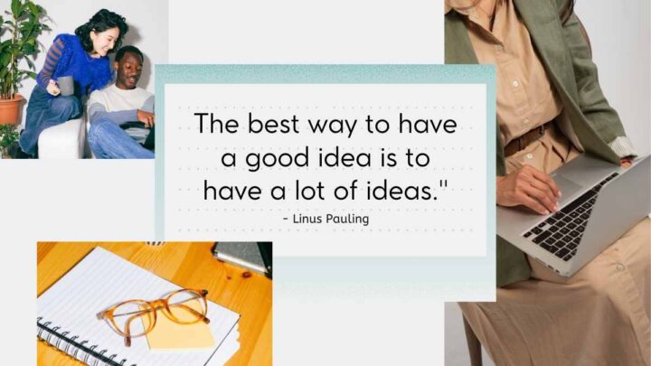 Brain Writing Collaboration Board. Free Slides Template — SlidesCarnival