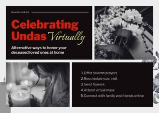 Celebrating Undas Virtually Poster. Free PPT & Google Slides Template ...