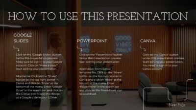 Simple Corporate Job Descriptions. Free Presentation Template ...