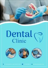 Dental Clinic Poster for Dentist. Free Poster Template — SlidesCarnival