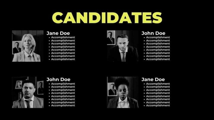 Election Voting Guide Background. Free Slides Template — SlidesCarnival