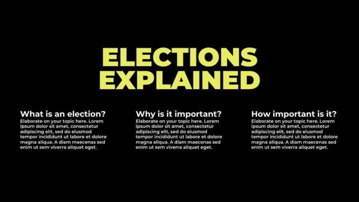 Election Voting Guide Background. Free Slides Template — SlidesCarnival