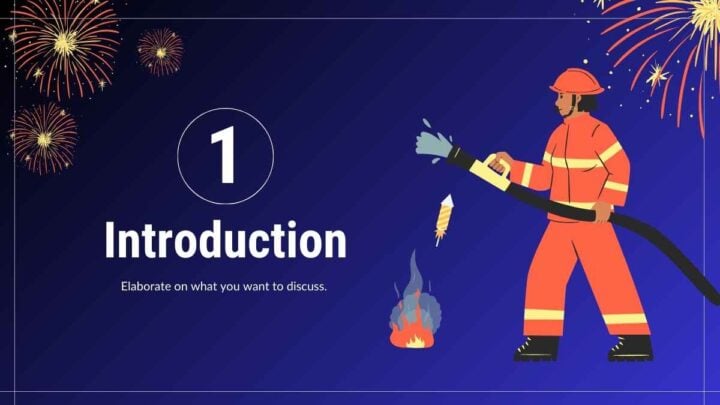 Fireworks Safety. Free PPT & Google Slides Template — SlidesCarnival