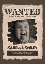 Funny Wanted Poster. Free Poster Template — SlidesCarnival