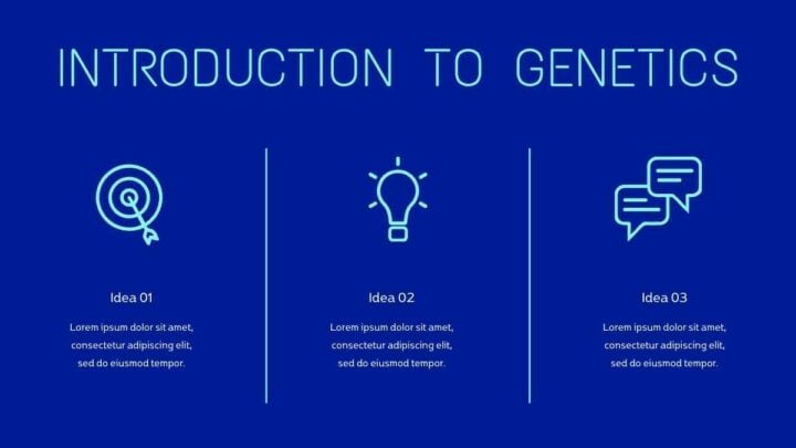 Genetics Terminology. Free Slides Template — SlidesCarnival