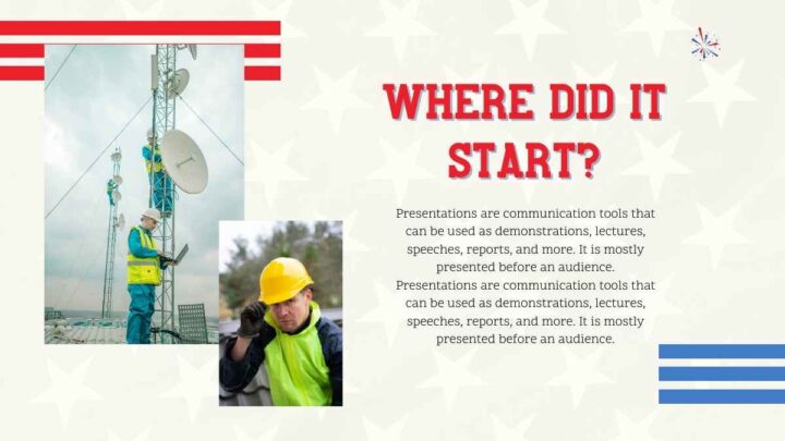 Happy US National Labor Day!. Free Slides Template — SlidesCarnival