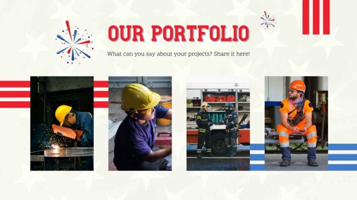 Happy US National Labor Day!. Free Slides Template — SlidesCarnival