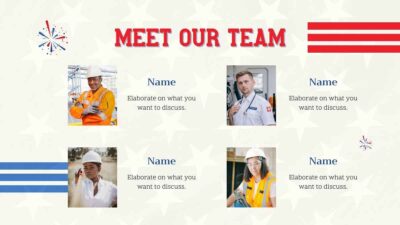 Happy US National Labor Day!. Free Slides Template — SlidesCarnival
