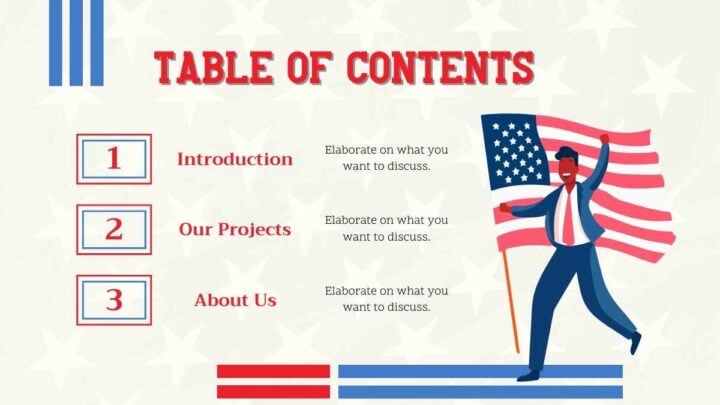 Happy US National Labor Day!. Free Slides Template — SlidesCarnival
