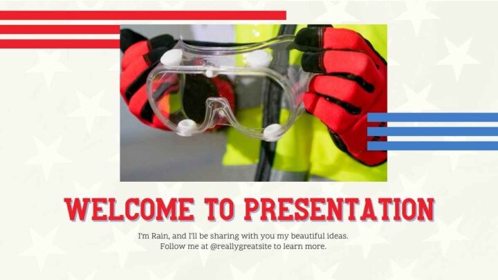 Happy US National Labor Day!. Free Slides Template — SlidesCarnival