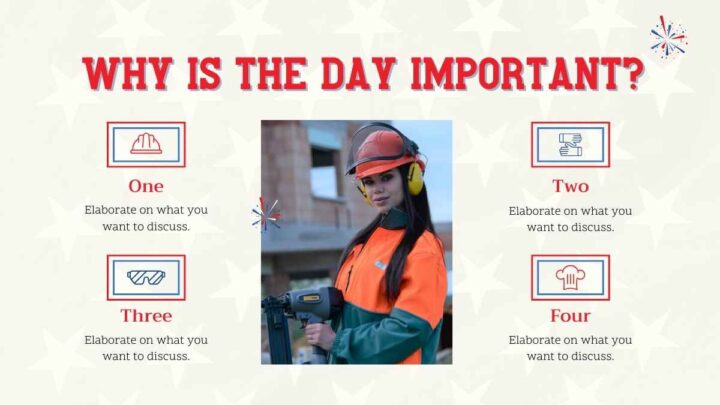 Happy US National Labor Day!. Free Slides Template — SlidesCarnival
