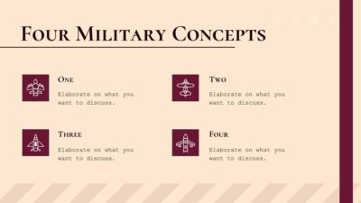 Military Code Of Conduct . Free Slides Template — SlidesCarnival