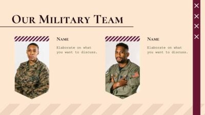 Military Code Of Conduct . Free Slides Template — SlidesCarnival