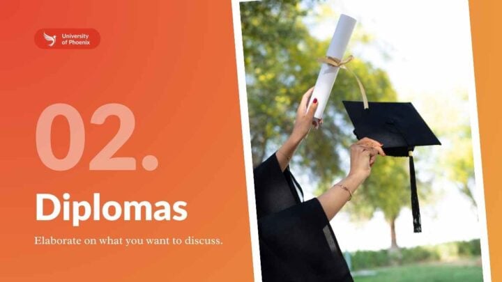 University of Phoenix Diploma . Free PPT & Google Slides Template ...