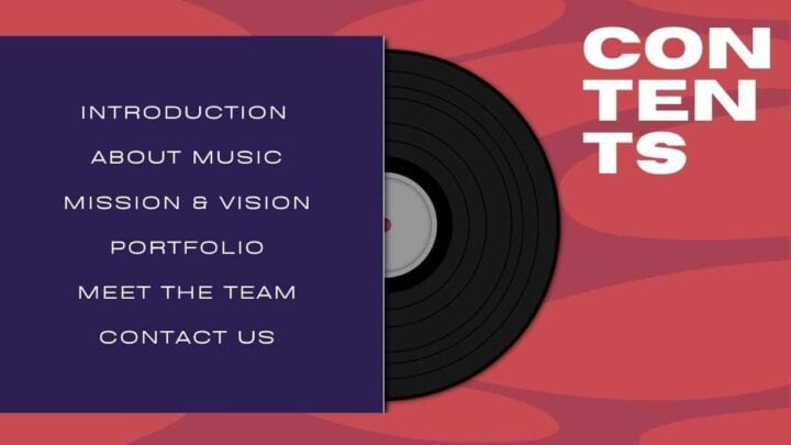 Music-themed. Free Slides Template — SlidesCarnival