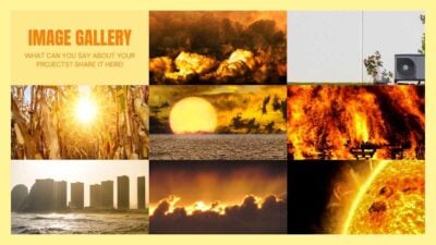 Natural Disasters: Heat Wave. Free Slides Template — SlidesCarnival