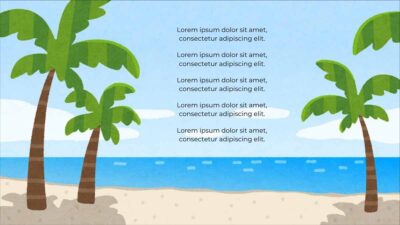 Nature Water Background. Free Slides Template — SlidesCarnival