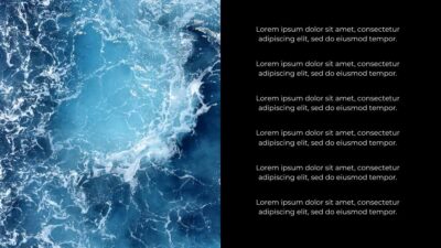 Nature Water Background. Free Slides Template — SlidesCarnival