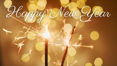 New Year Greeting Video. Free Slides Template — SlidesCarnival