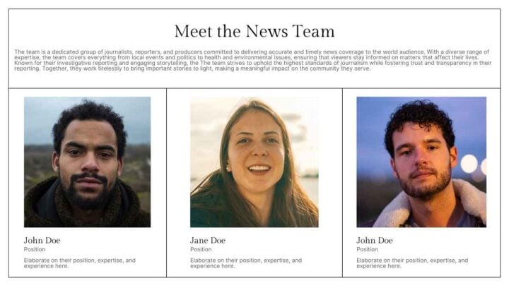 News Report. PPT & Google Slides Template — SlidesCarnival