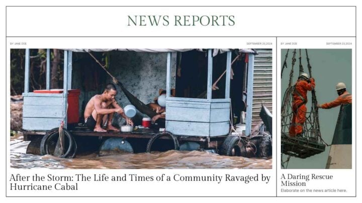 News Report. PPT & Google Slides Template — SlidesCarnival