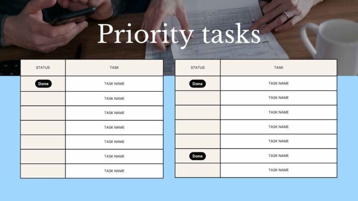 Orientation Schedule Planner. Free PPT & Google Slides Template ...