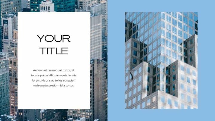 Simple Professional Background. Free Slides Template — SlidesCarnival