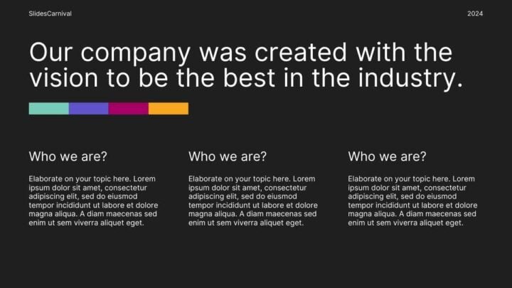 Project Success Story. Free PPT & Google Slides Template — SlidesCarnival