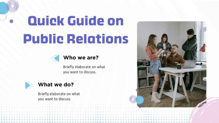 Public Relations Plan. Free Slides Template — SlidesCarnival