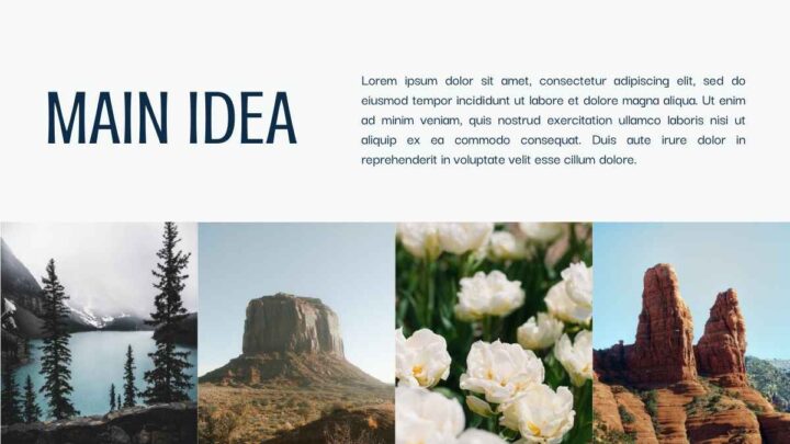 Relaxing Pictures Of Nature Slideshow. Free PPT & Google Slides ...