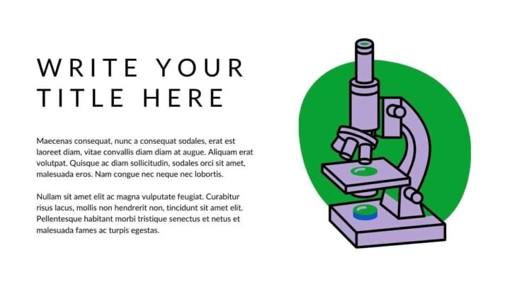 Simple Science Lesson Plan. Free PPT & Google Slides Template ...