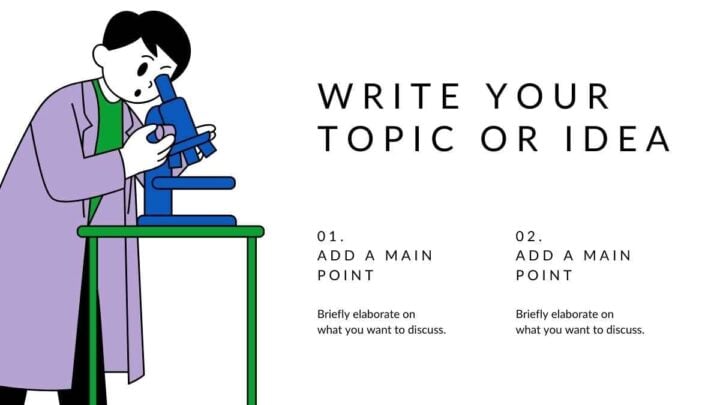 Simple Science Lesson Plan. Free PPT & Google Slides Template ...