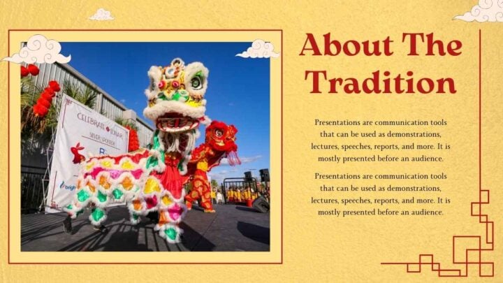 Spring Festival Golden Week Holiday. Free Slides Template — SlidesCarnival