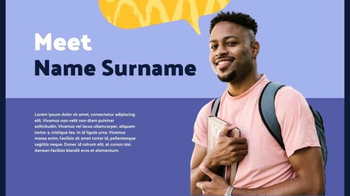 Team Member Introduction. Free PPT & Google Slides Template ...